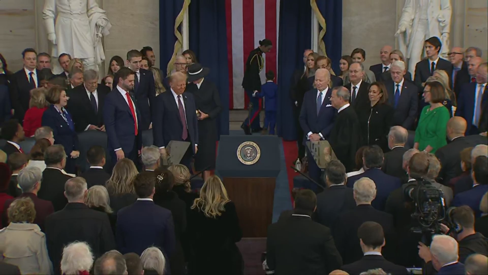 Donald Trump sworn in as 47th president of the United States of America