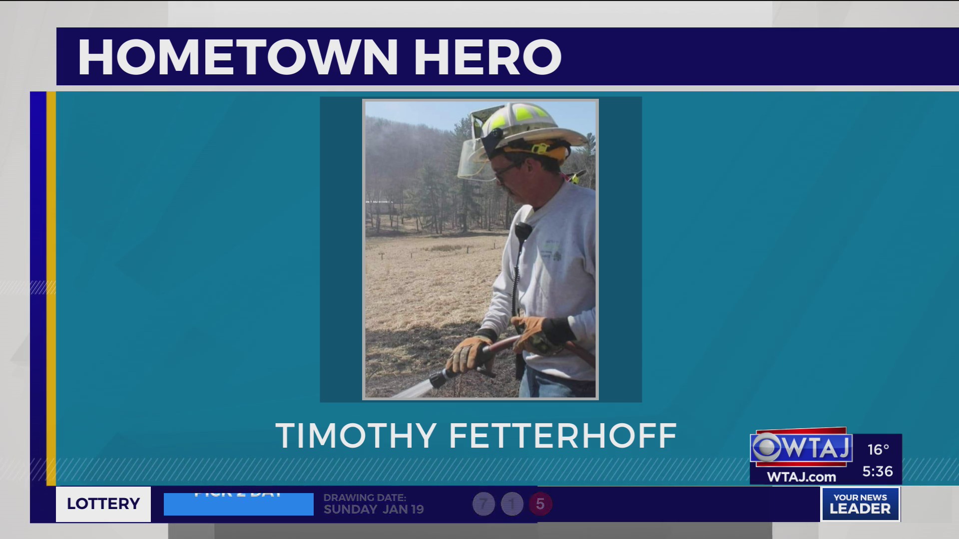 WTAJ's Hometown Heroes: Timothy Fetterhoff