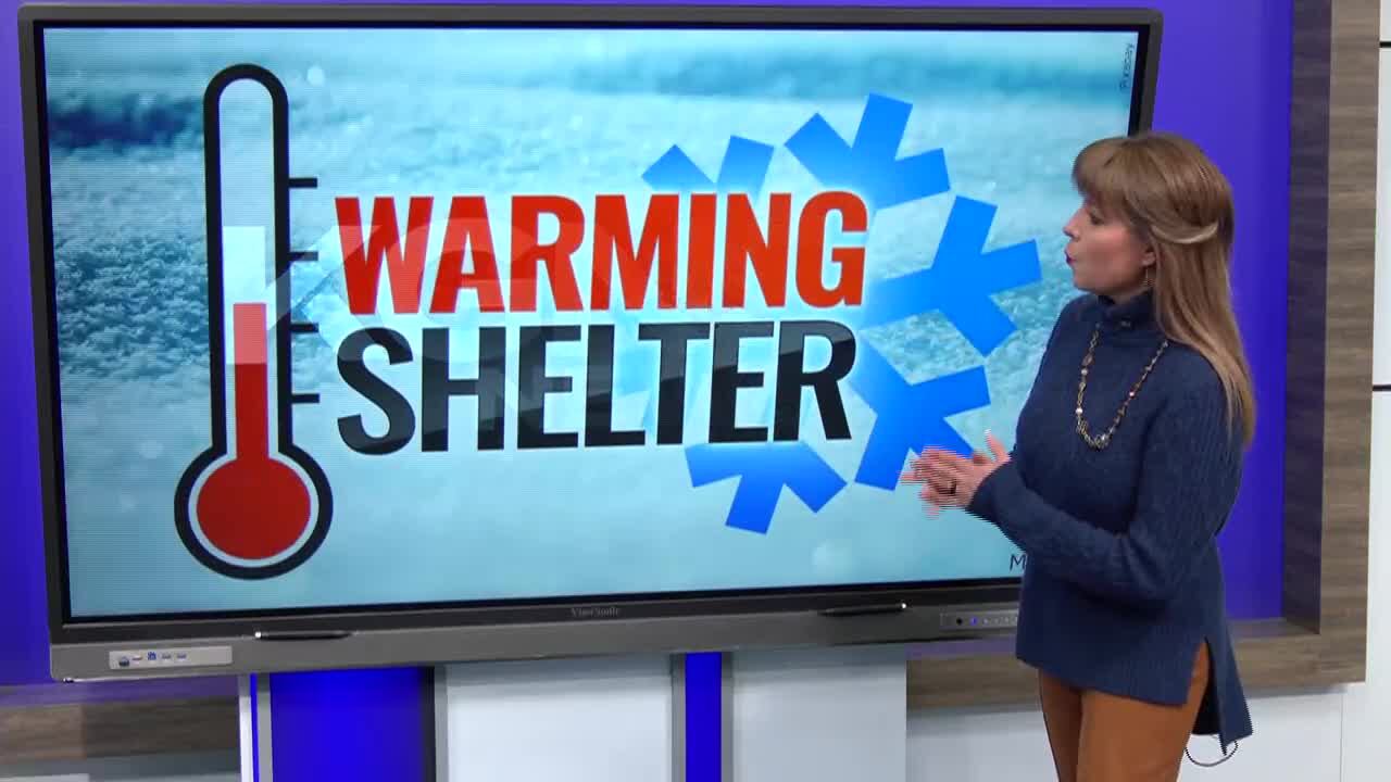 Cold weather brings school changes and warming shelters