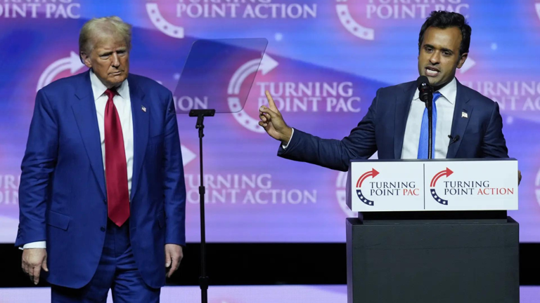 Has Donald Trump dumped Vivek Ramaswamy? At January 19 rally, he causes ... Has Donald Trump dumped Vivek Ramaswamy? At January 19 rally, he causes ...