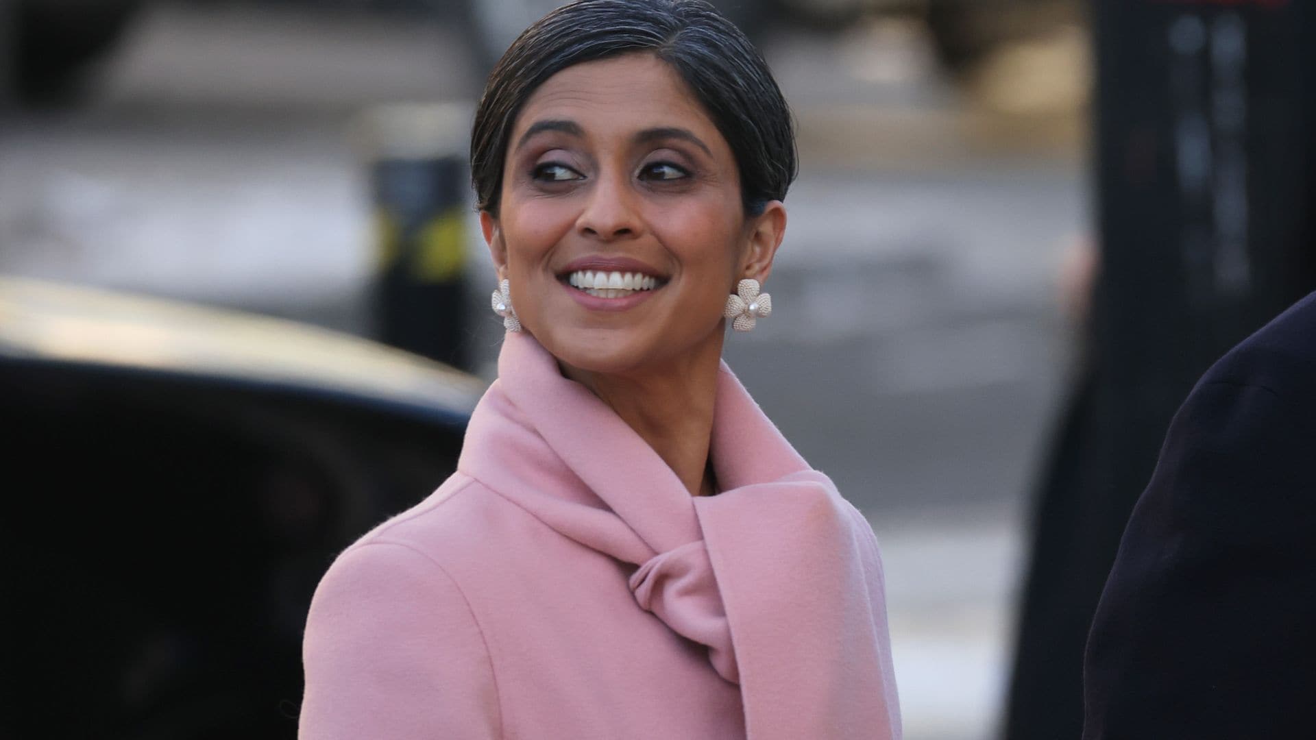 Usha Vance stuns in pink coat at Trump's inauguration: The special ...