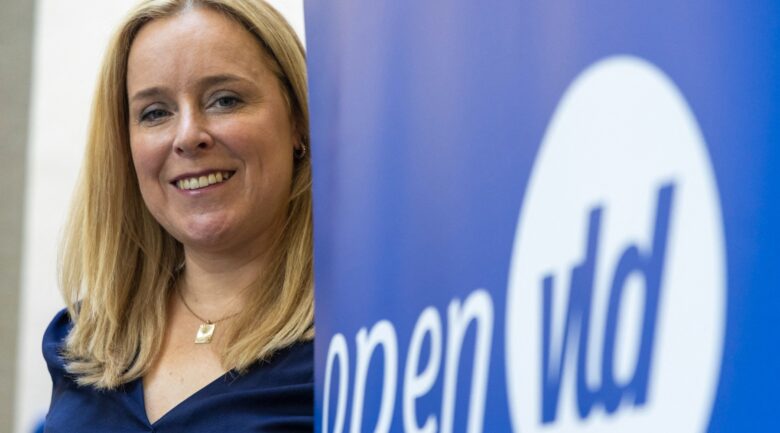 Eva De Bleeker (Open Vld) bevestigt dat partij binnenkort nieuwe naam ...