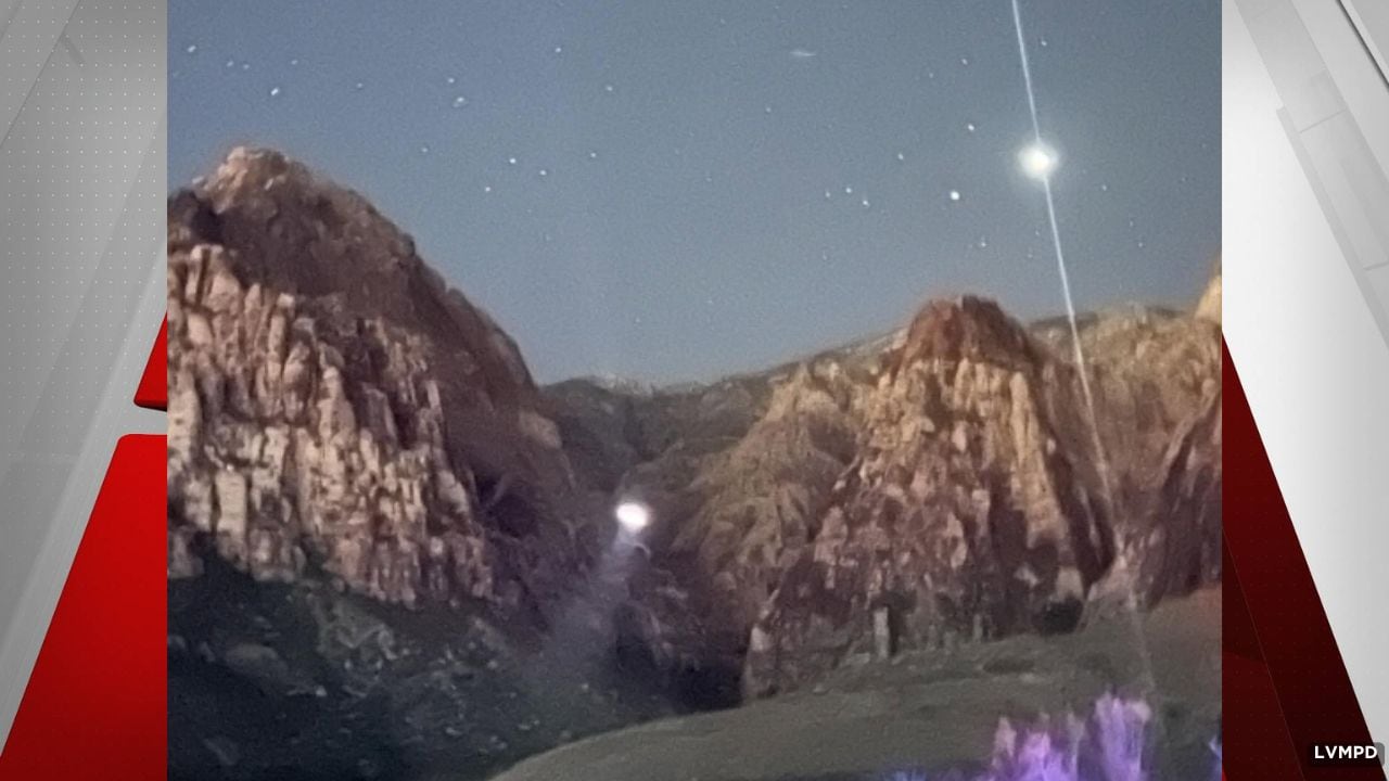 Four climbers rescued after rope gets stuck in Red Rock Canyon