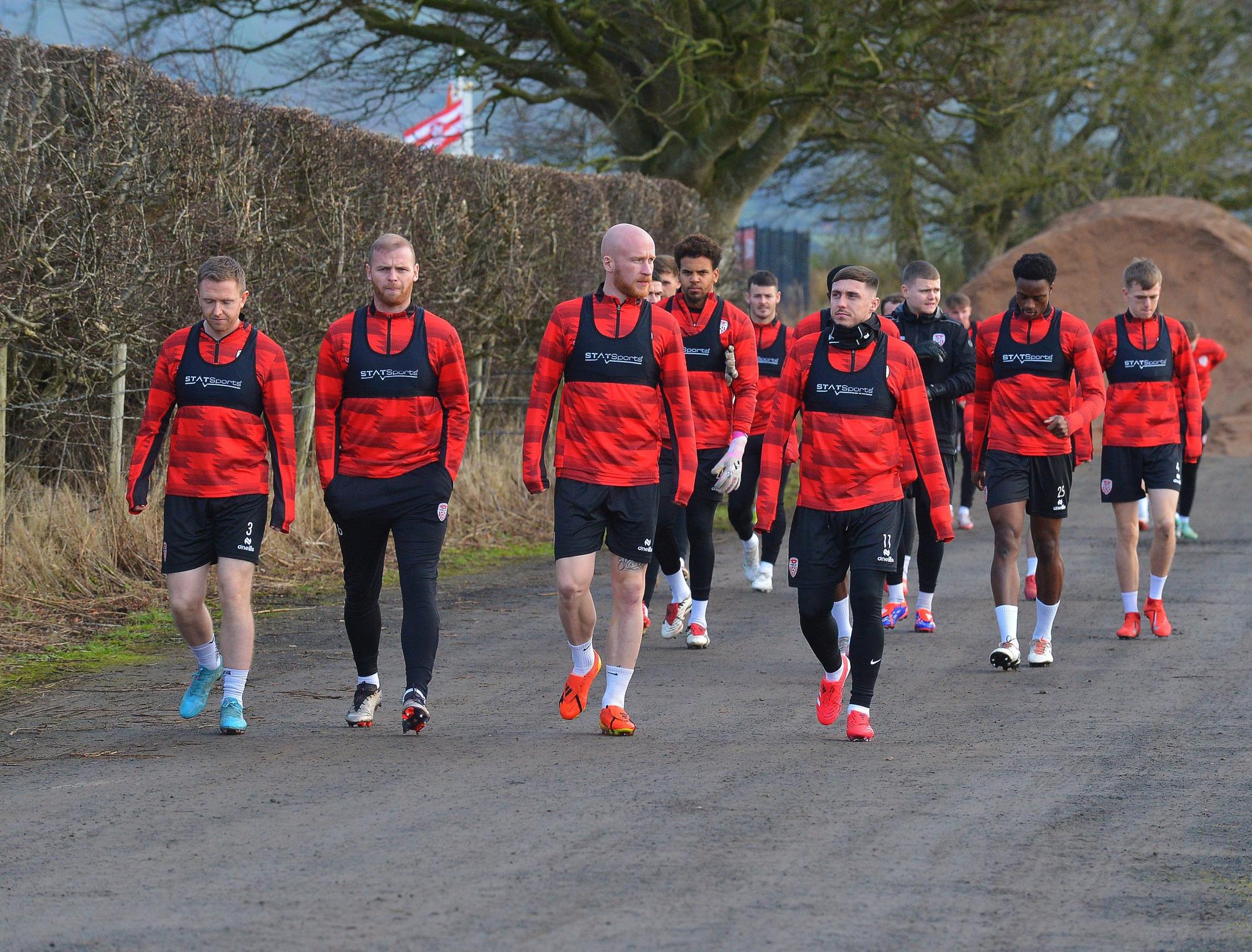 24 PHOTOS: Derry City's first day at Derry GAA's Owenbeg Centre of ...