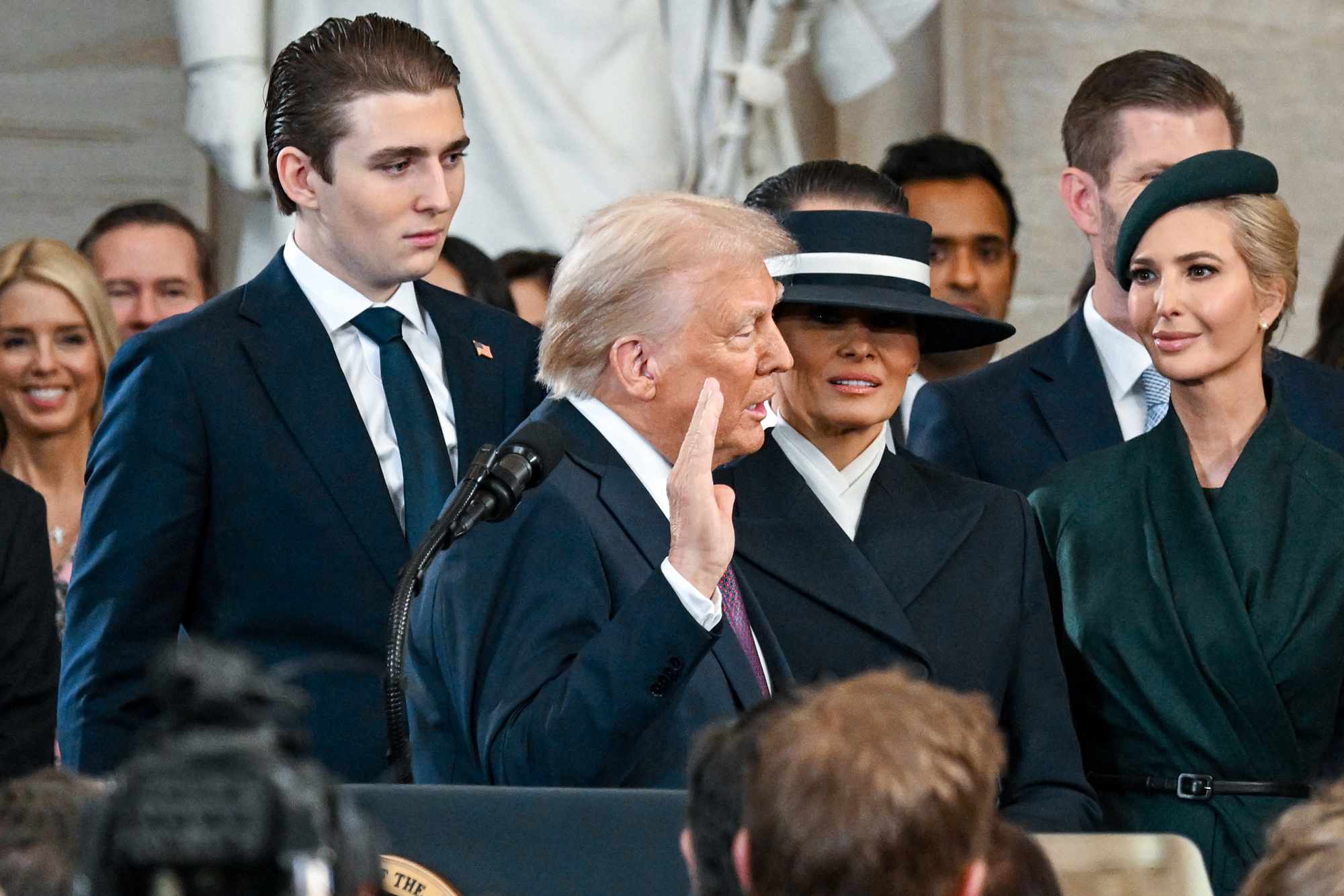 Donald Trump Sworn In as the 47th U.S. President