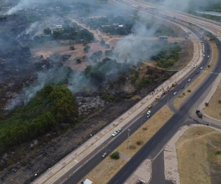 Los incendios en Paraguay evacúan a 135 familias y arrasan con reservas ...