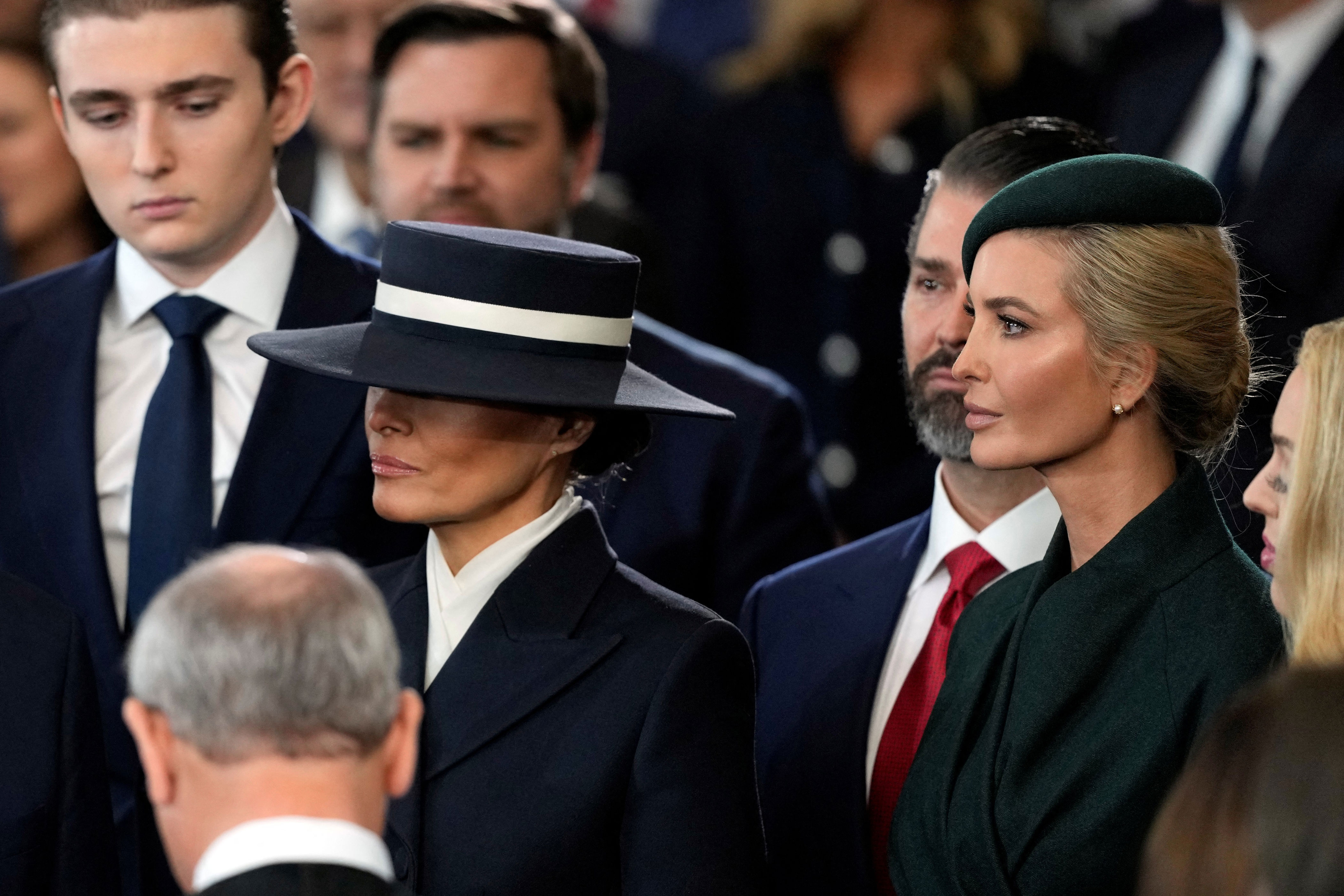 The most memorable looks at Trump’s second inauguration