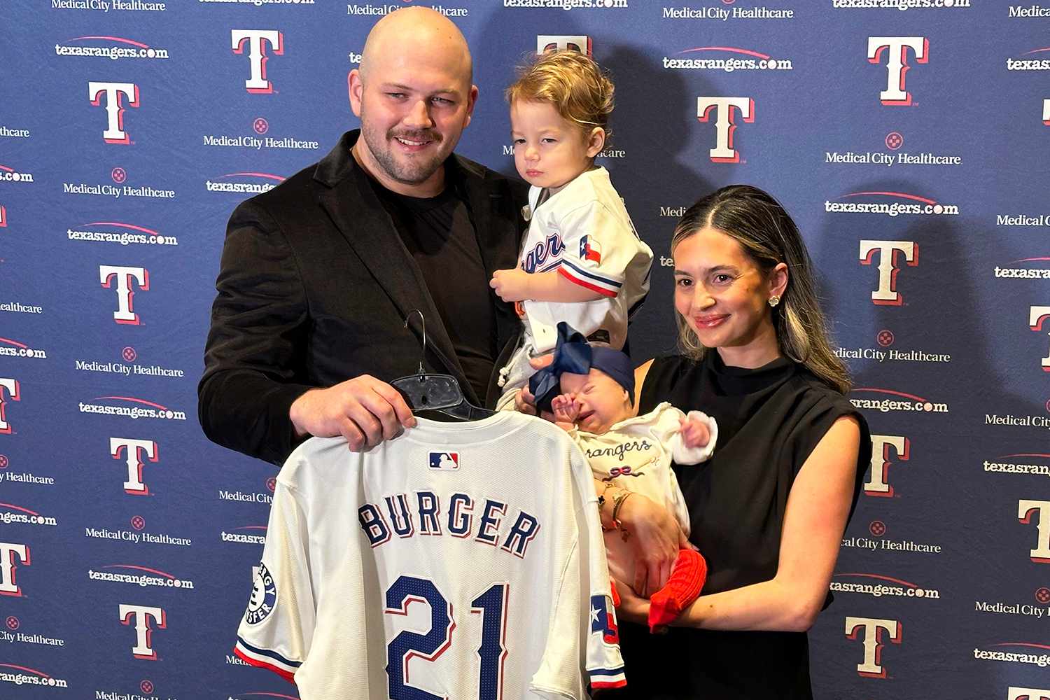 Texas Rangers’ Jake Burger Changes Jersey to No. 21 in Honor of ...
