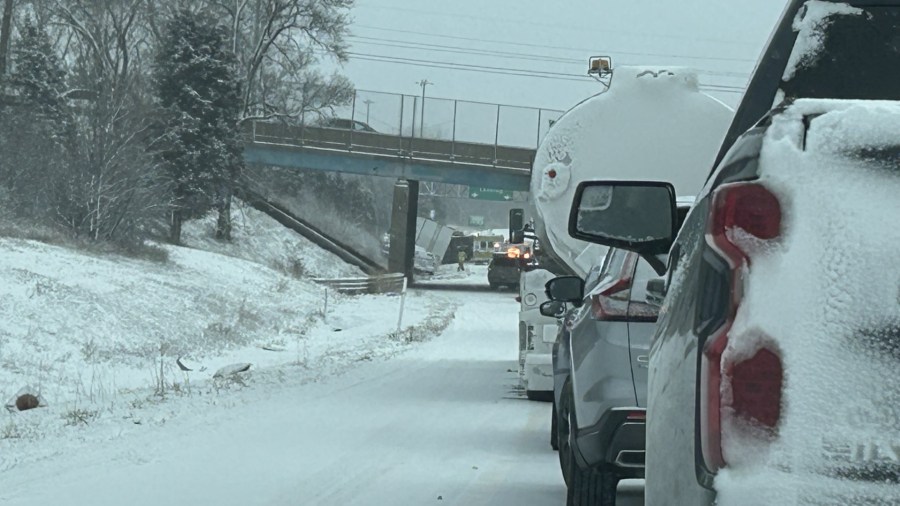 Blowing snow causes crashes, slows traffic in West Michigan