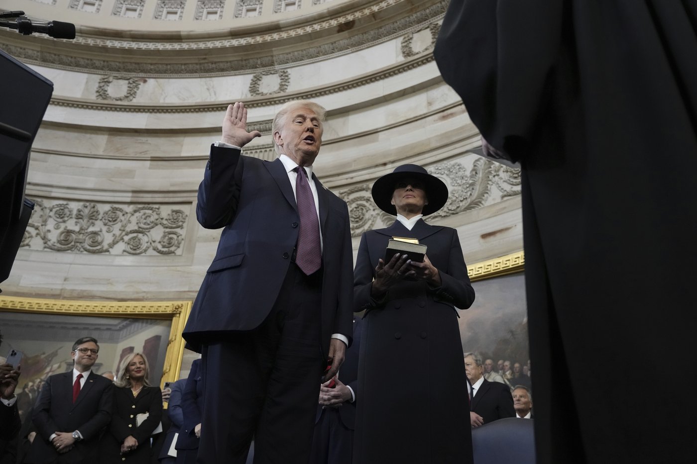 PHOTO COLLECTION: Trump Inauguration Swearing In