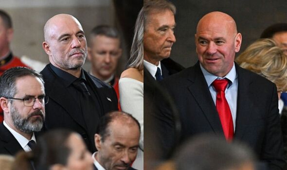 Donald Trump inauguration viewers keep mistaking Joe Rogan and Dana ...