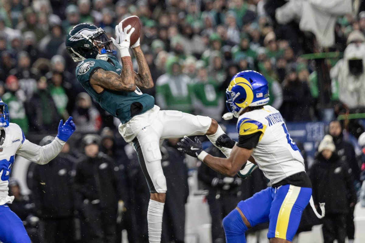 NFL playoffs: Philadelphia Eagles defeat Los Angeles Rams
