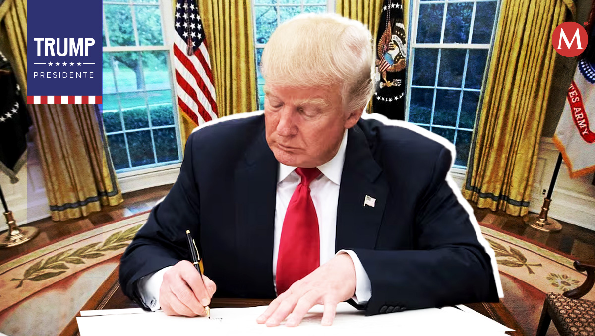 Trump firma sus primeros decretos presidenciales: ¿Cuáles fueron?