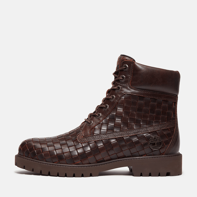 Timberland's New Premium Woven Boots Are Being Compared to Bottega Veneta