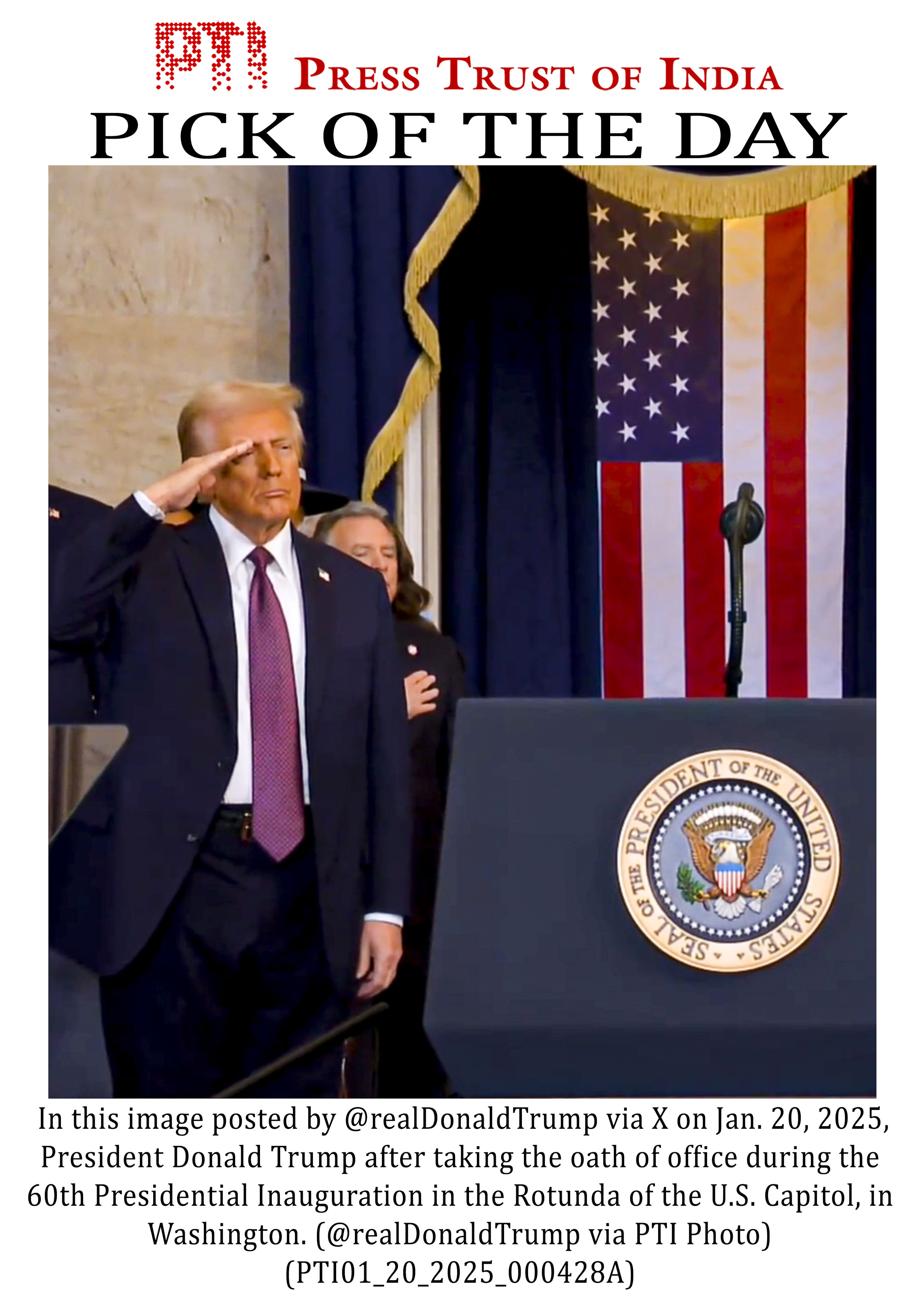 'Golden age' of America begins right now: Trump after taking oath as ...