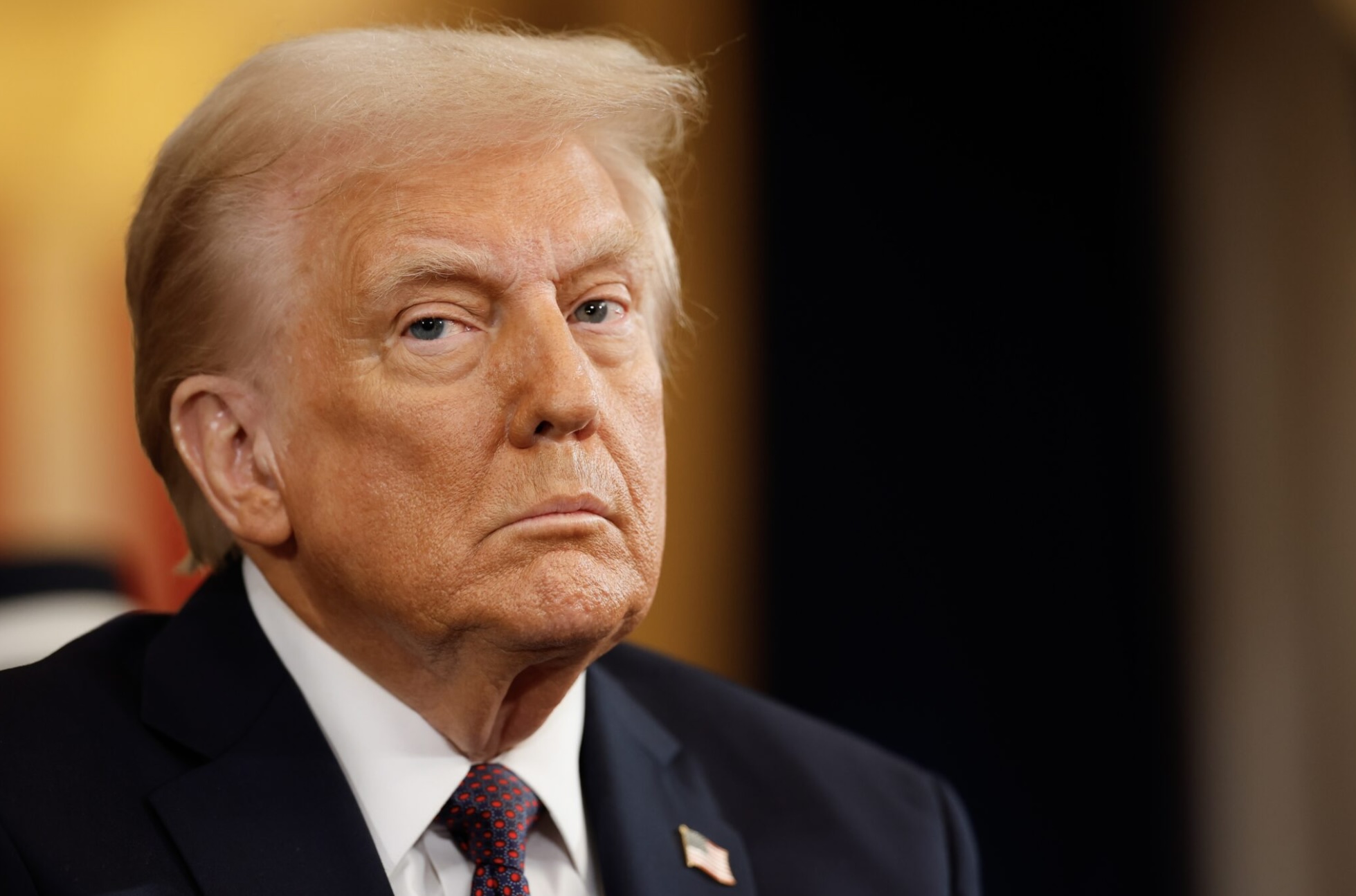 Donald Trump is sworn in as president of the United States