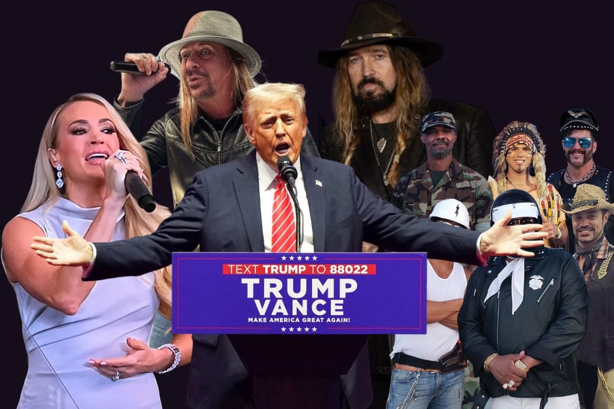 Estos son los artistas que apoyaron a Donald Trump durante el arranque ...