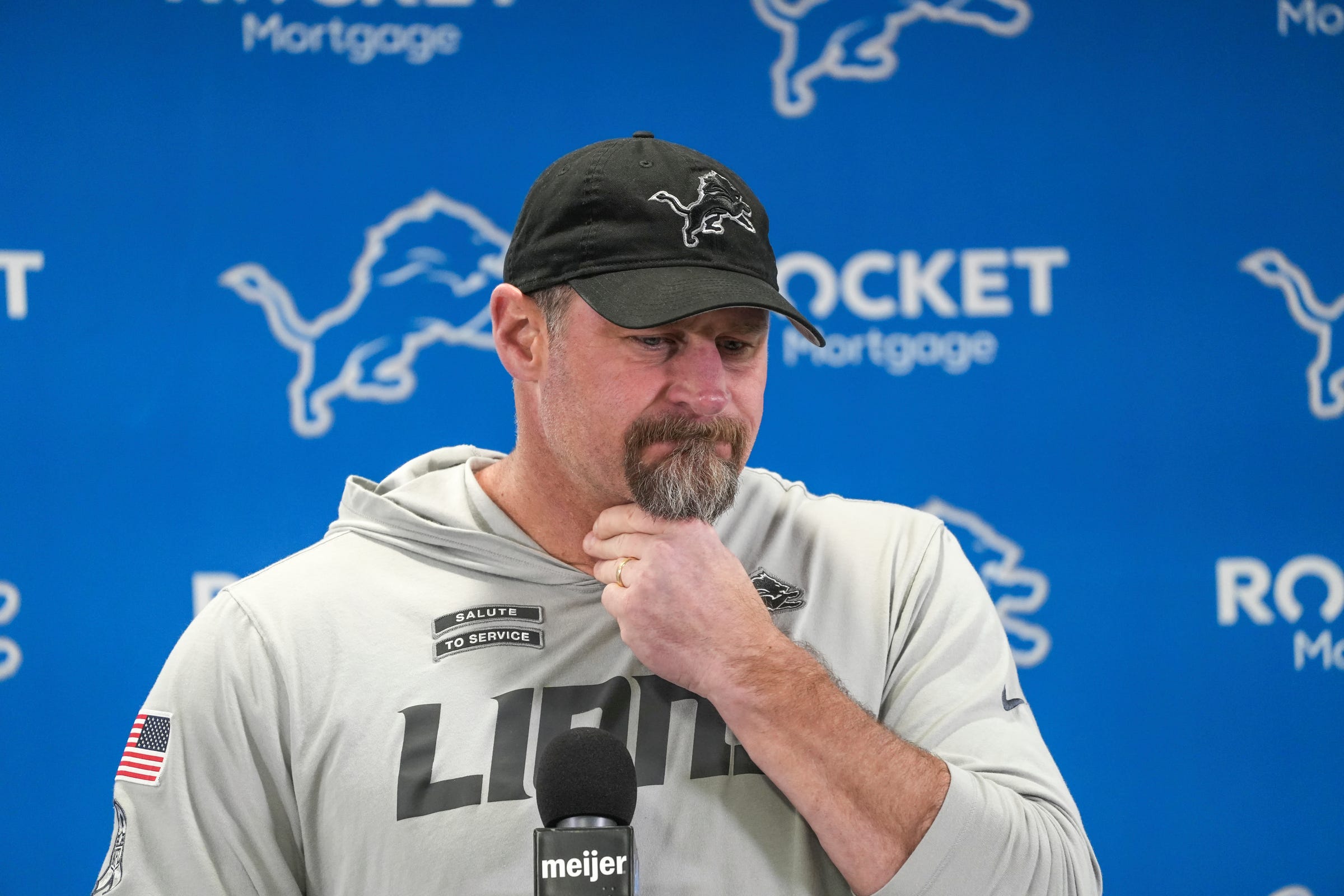 Dan Campbell: Playoff loss 'fuel on the fire,' Detroit Lions' Super ...