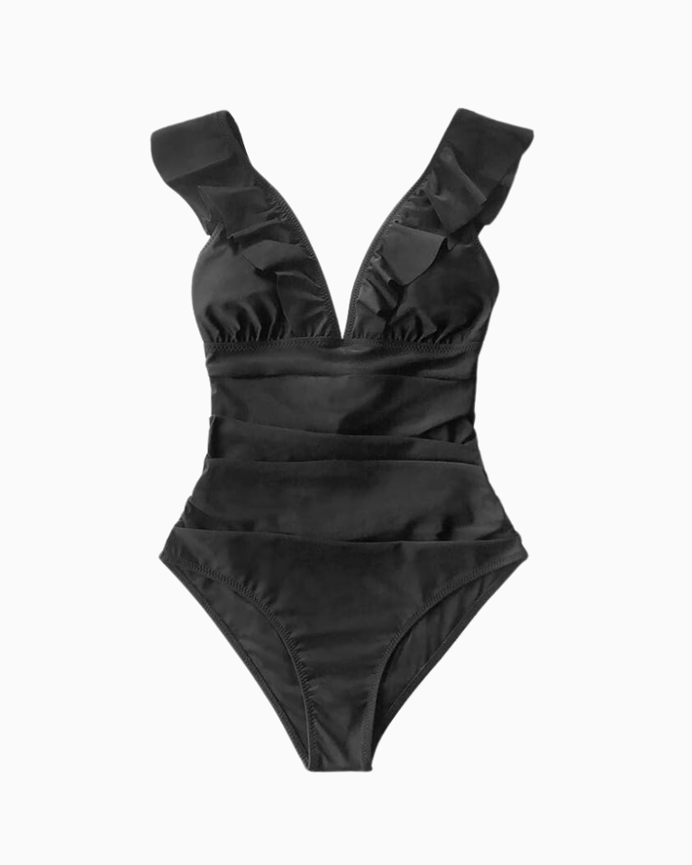 You Can’t Go Wrong With a Chic New Black Swimsuit