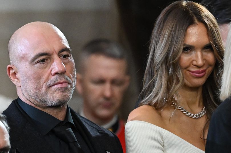 Joe Rogan's rarely seen wife steps into limelight and gets chummy with ...