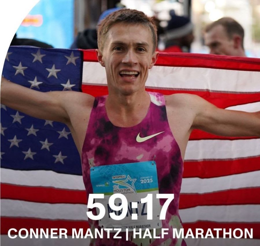 Former BYU star, Utah native Conner Mantz shatters American half ...