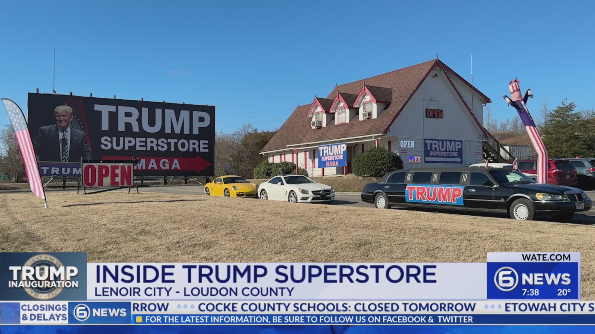 Lenoir City Trump store reacts to inauguration
