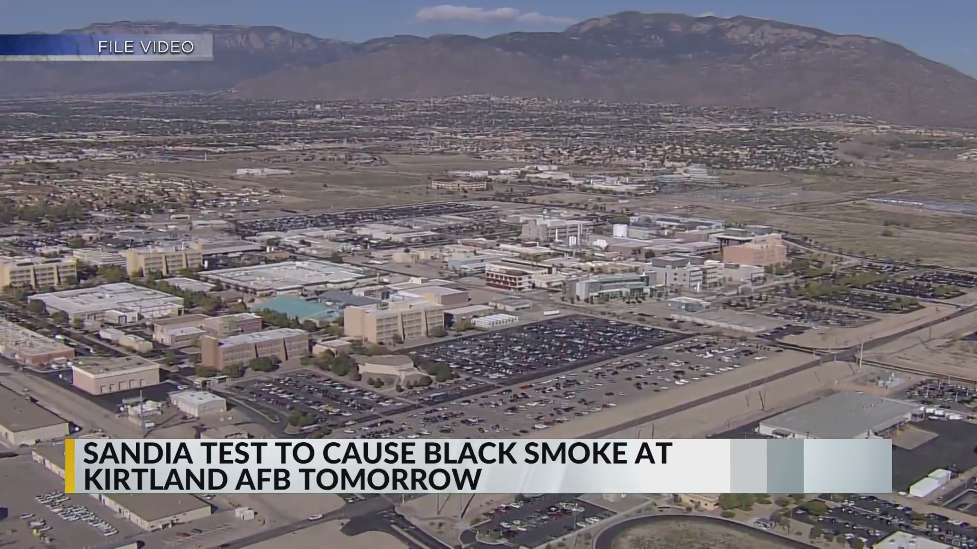 Sandia National Laboratory to conduct controlled fire experiment on Tuesday