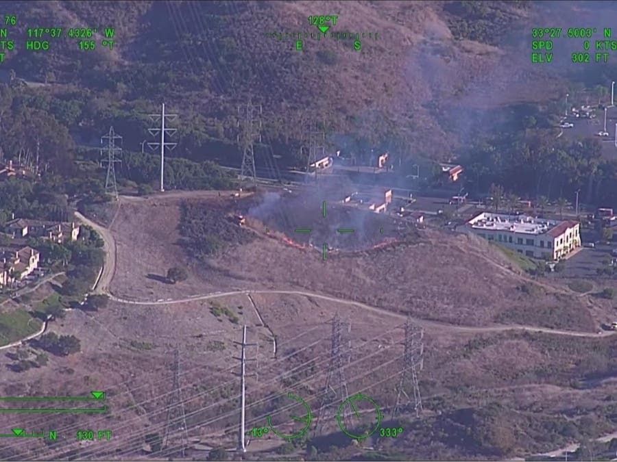 Brush Fire Breaks Out In San Clemente Monday: OCFA