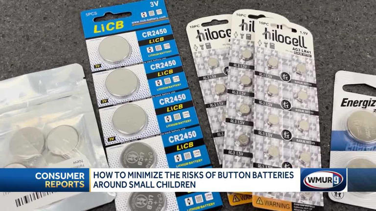 Consumer Reports warns of button battery risks in household items