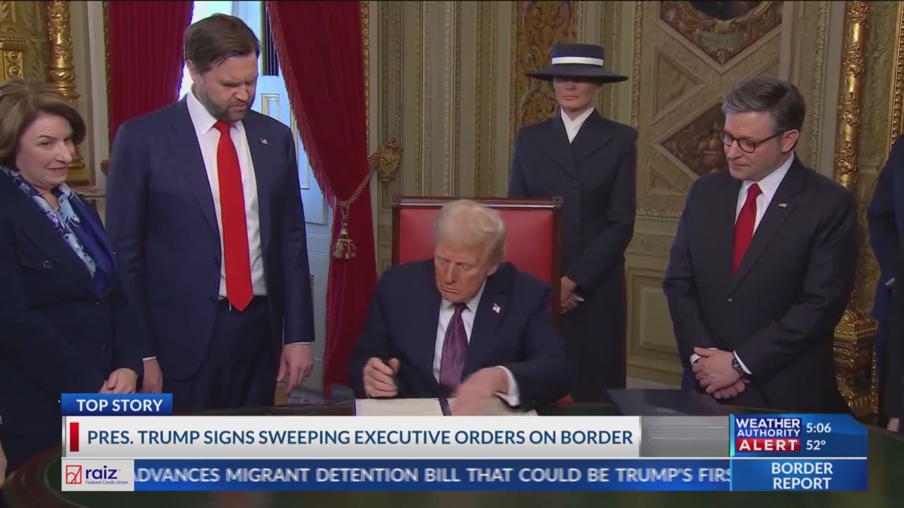 Trump signs executive orders