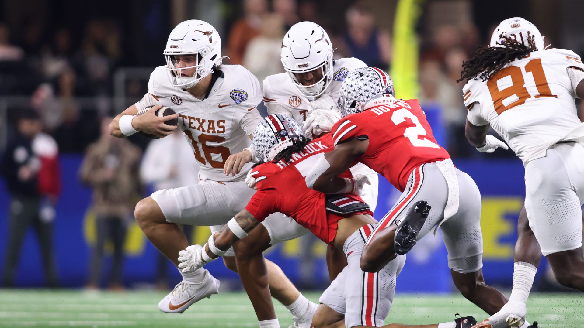 Texas opens with second-best odds to win 2026 national championship game