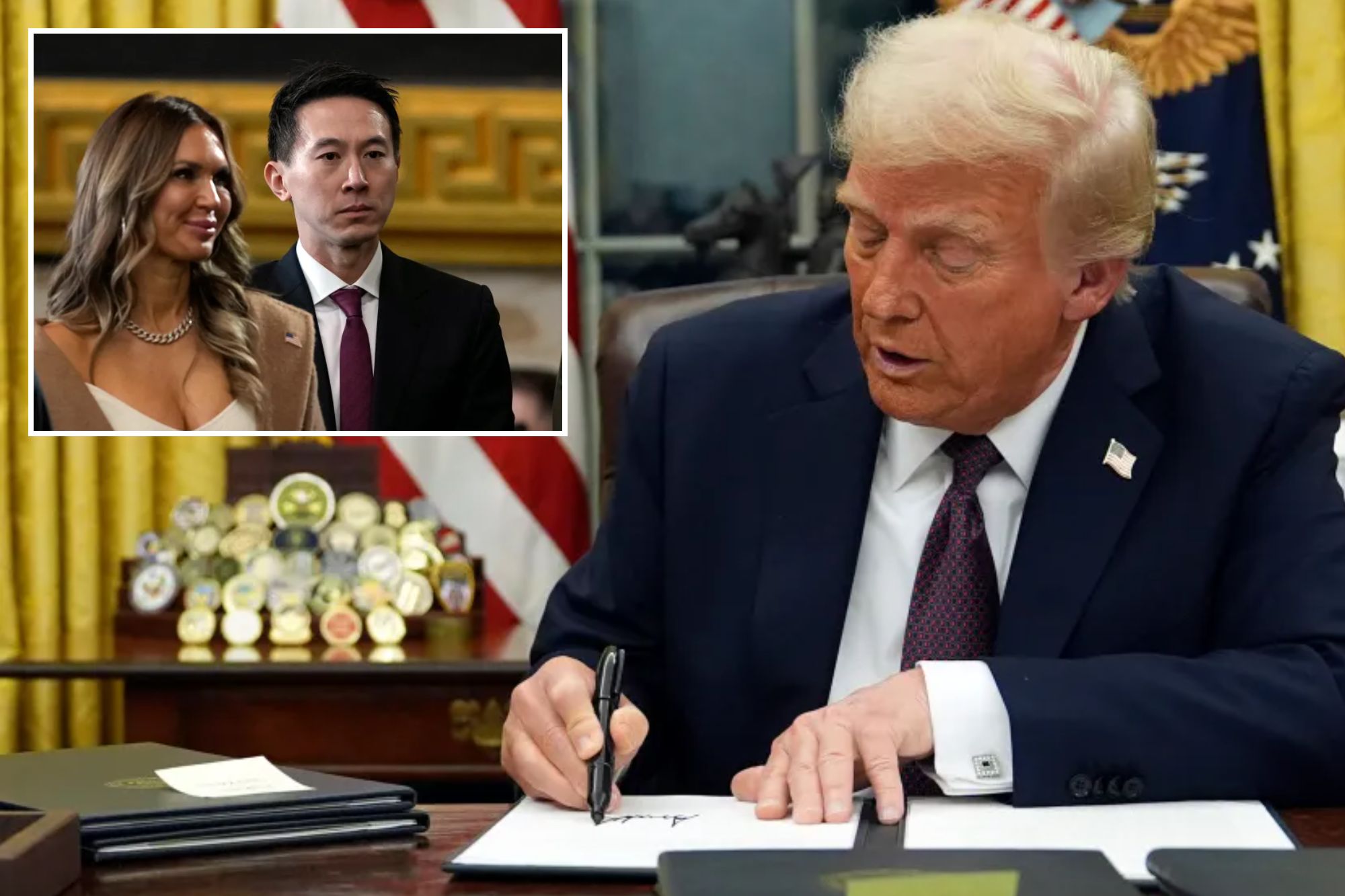 Trump signs TikTok executive order to give parent company lifeline as ...