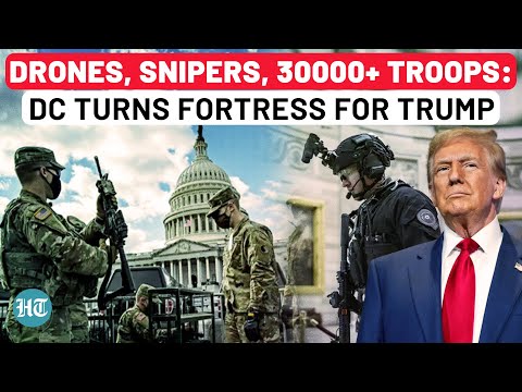 Trump Inauguration: 8,000 National Guards, 25,000 Military Personnel ...