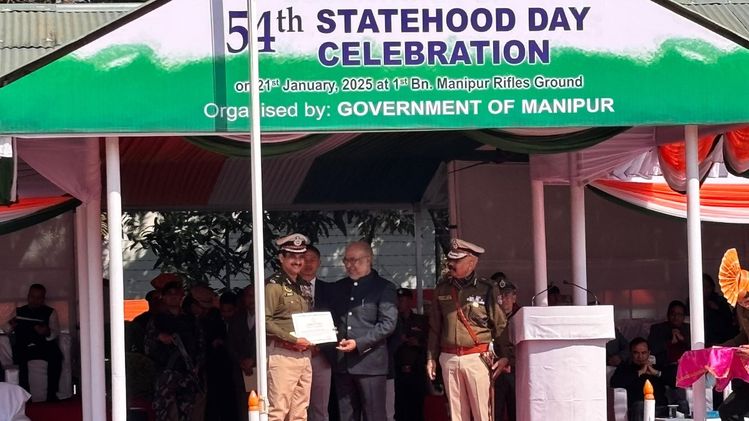 Manipur honours top Assam Police officials for training support