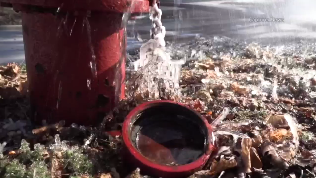 Firefighters face challenges battling multiple blazes in extreme cold ...