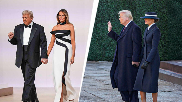 Melania Trump makes stylish return as FLOTUS. A look at her ... Melania Trump makes stylish return as FLOTUS. A look at her ...