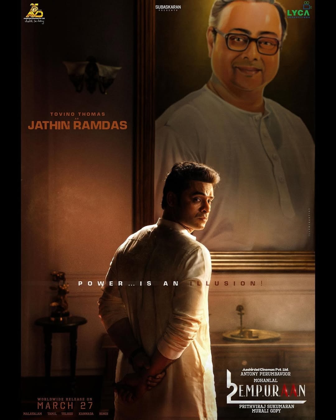 Mohanlal, Prithviraj wish Tovino Thomas on birthday with first-look ...