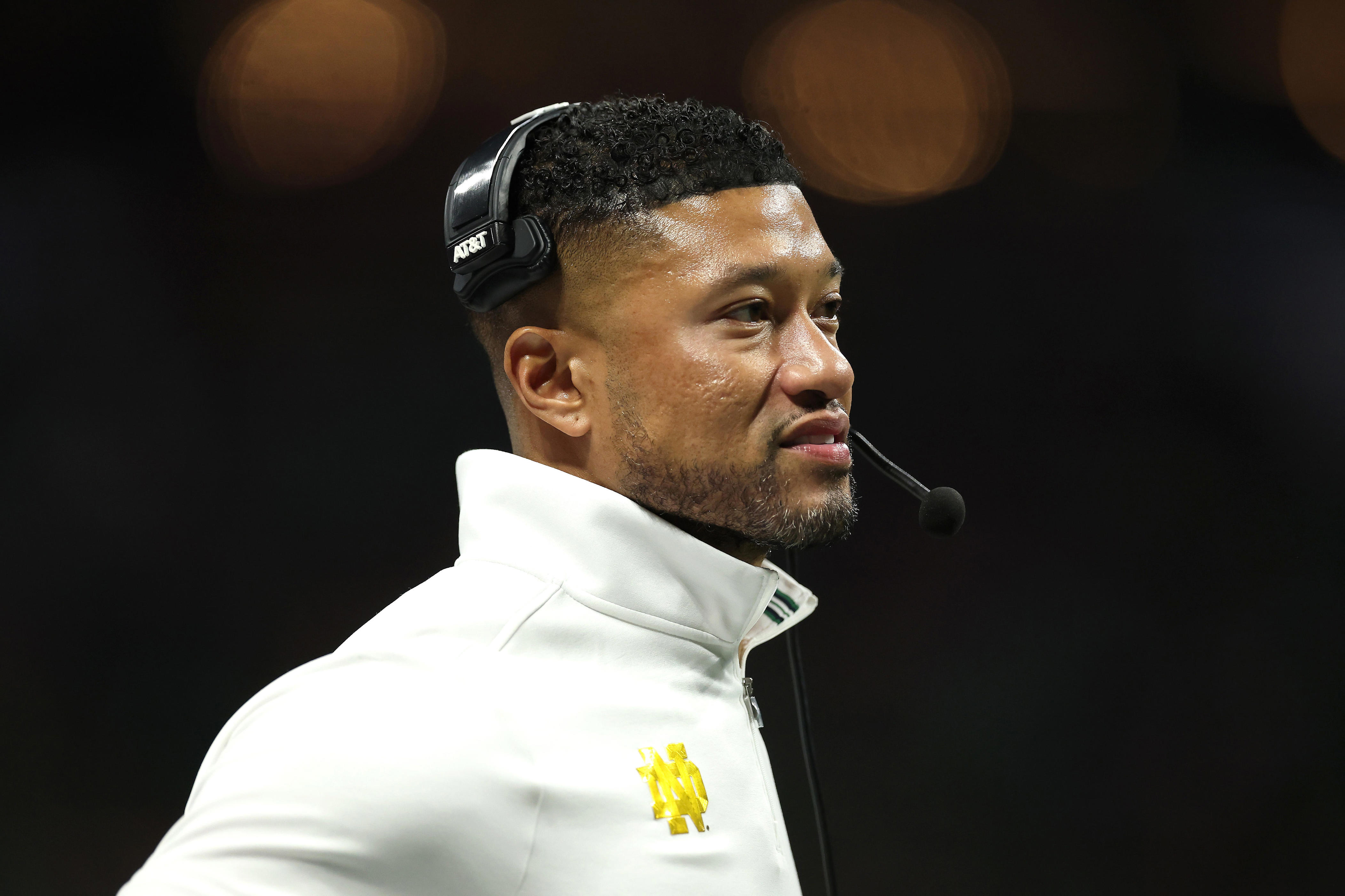 How did Notre Dame football coach Marcus Freeman vote in final US LBM ...