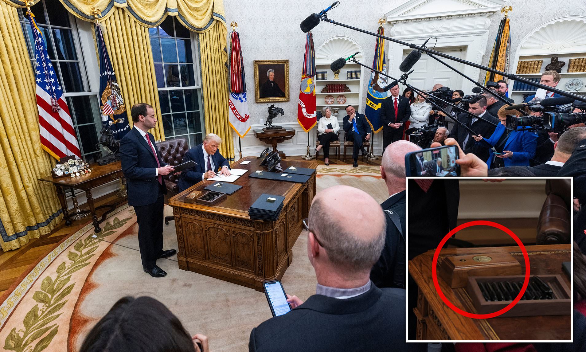 Inside Trump's Oval Office: the most exclusive workspace in the world