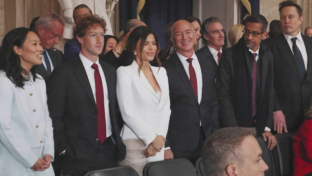 Bay Area tech CEOs get front-row seats at Trump inauguration | What ... Bay Area tech CEOs get front-row seats at Trump inauguration | What ...