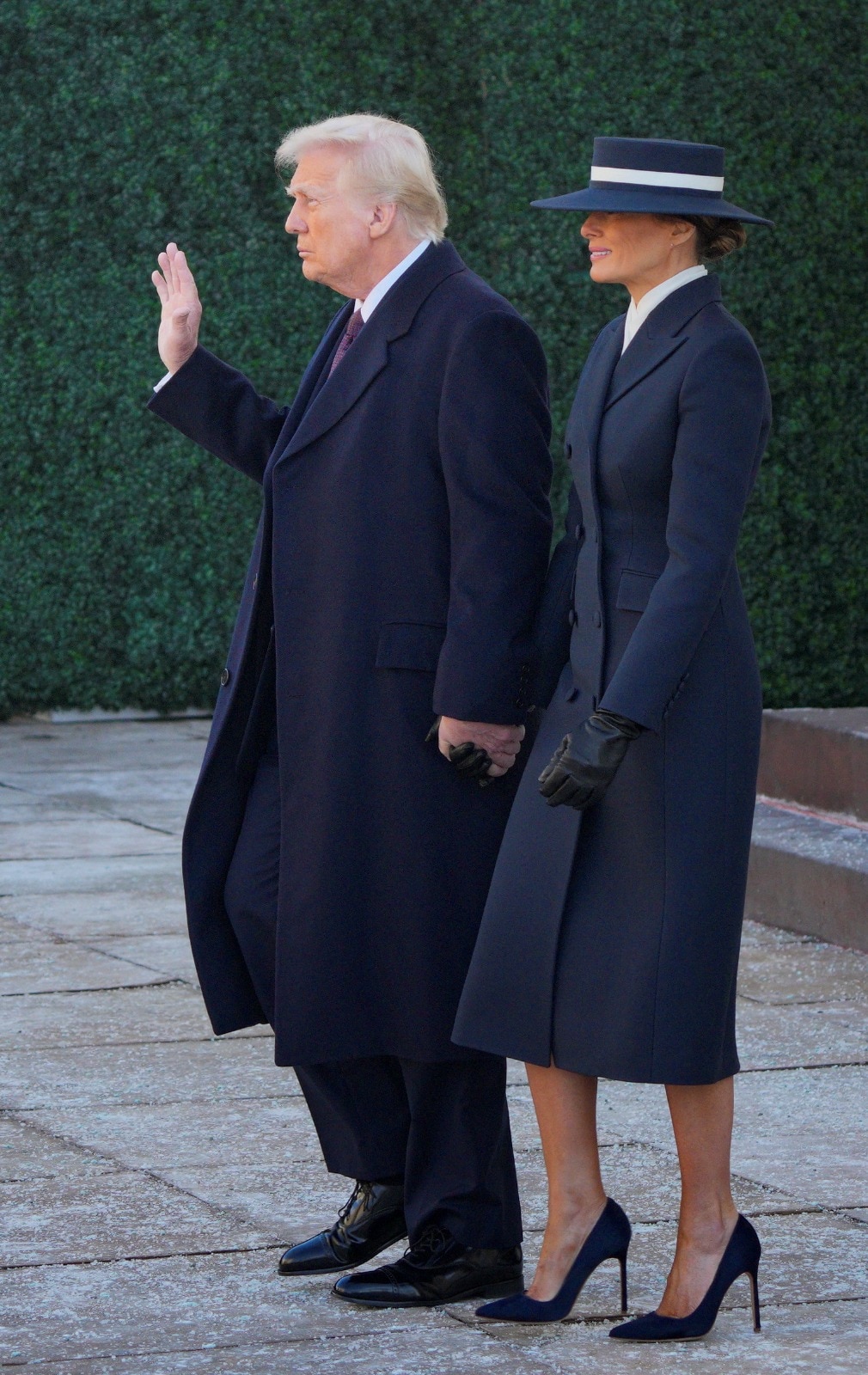 Melania Trump makes stylish return as FLOTUS. A look at her ...