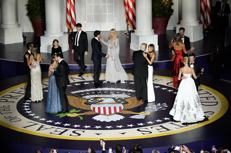 Take a photo tour through the inaugural balls for Donald Trump