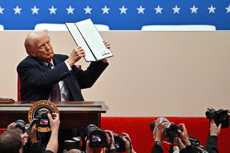 Trump Signs Executive Orders Focused on the Border and Energy