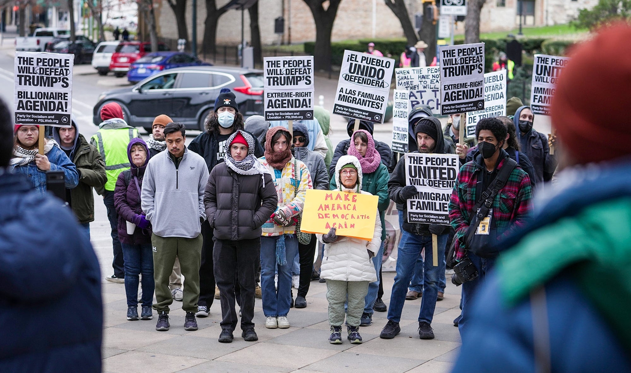 Protests held during President Trump's inauguration