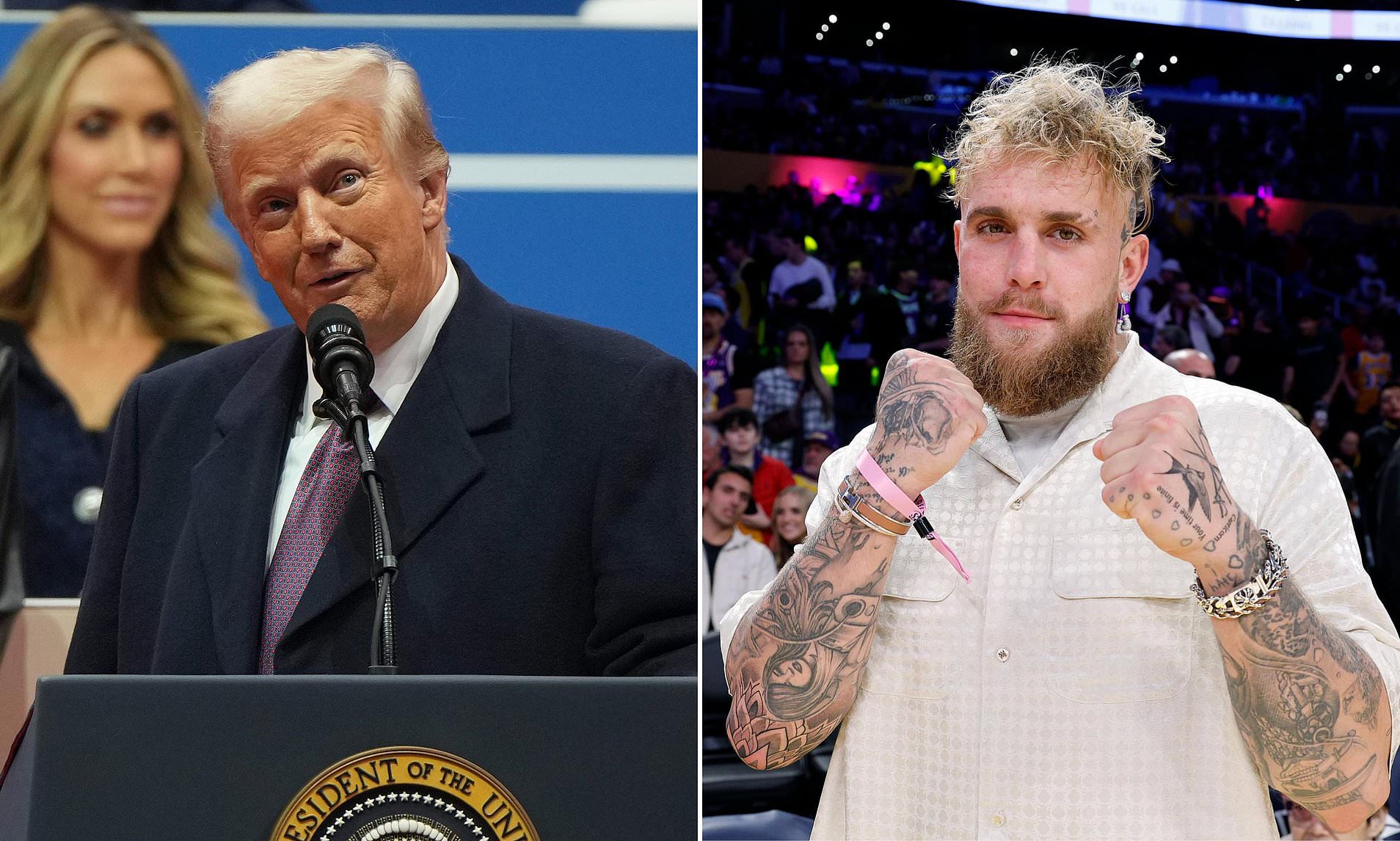 Jake Paul says Donald Trump's critics 'hate America' after his ...