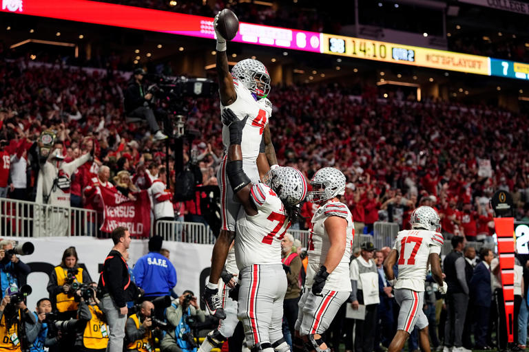 Ohio State's Jeremiah Smith, Caleb Downs top-rated players in EA Sports ...