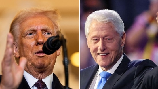 Bill Clinton appears unimpressed with Donald Trump's inaugural address ...