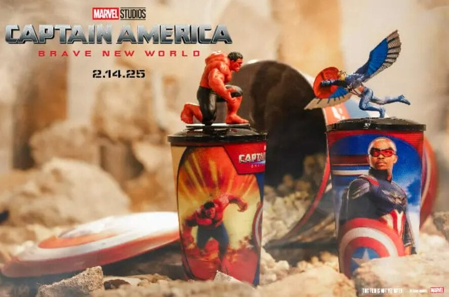 Movie Theaters Reveal 'Captain America: Brave New World' Collectibles ...