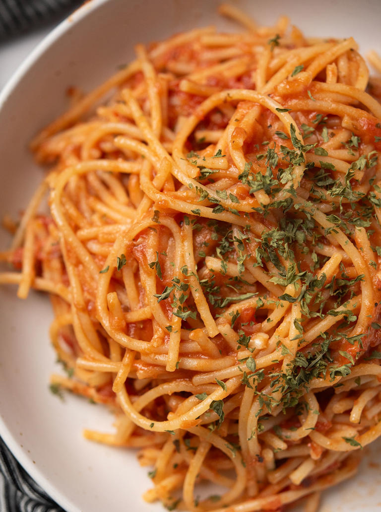 Spicy spaghetti