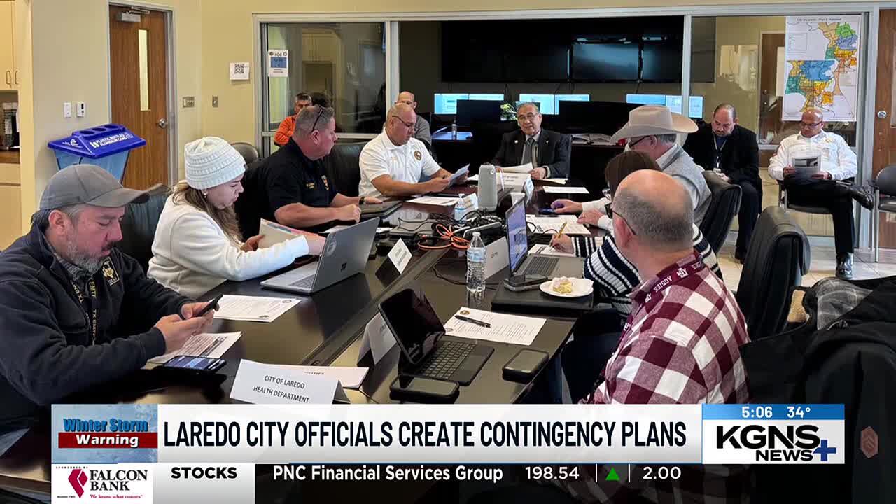 Laredo city officials create and prepare contingency plans
